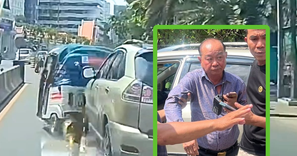 Viral video of a superior police officer in the angry drunk car wreck ...